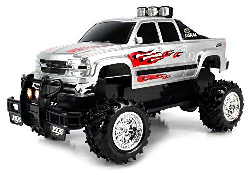 VT Chevy Silverado 4X4 Remote Control Hobby RC Monster Truck Off Road ...